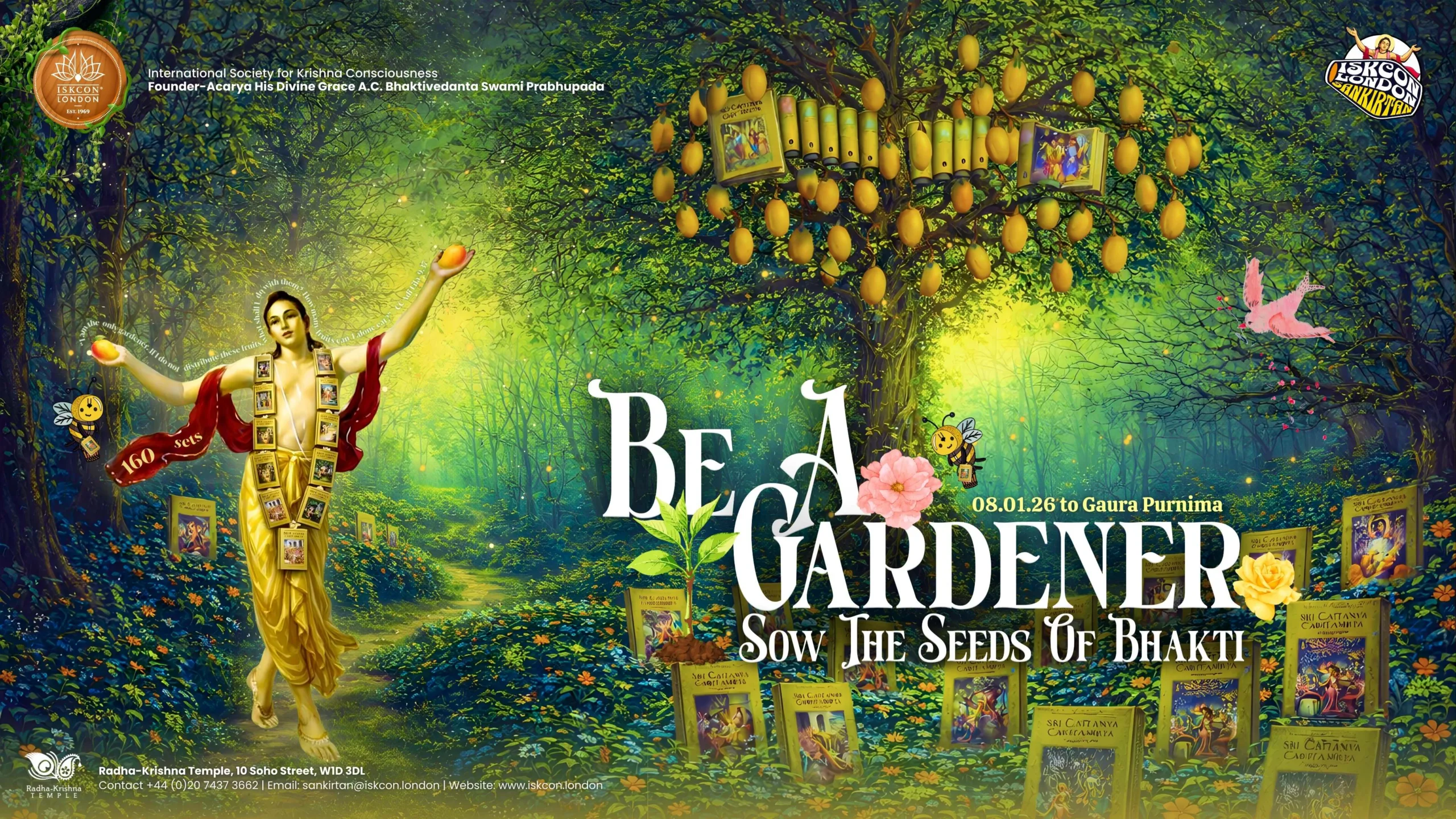 Be A Gardener 2026 – ISKCON London